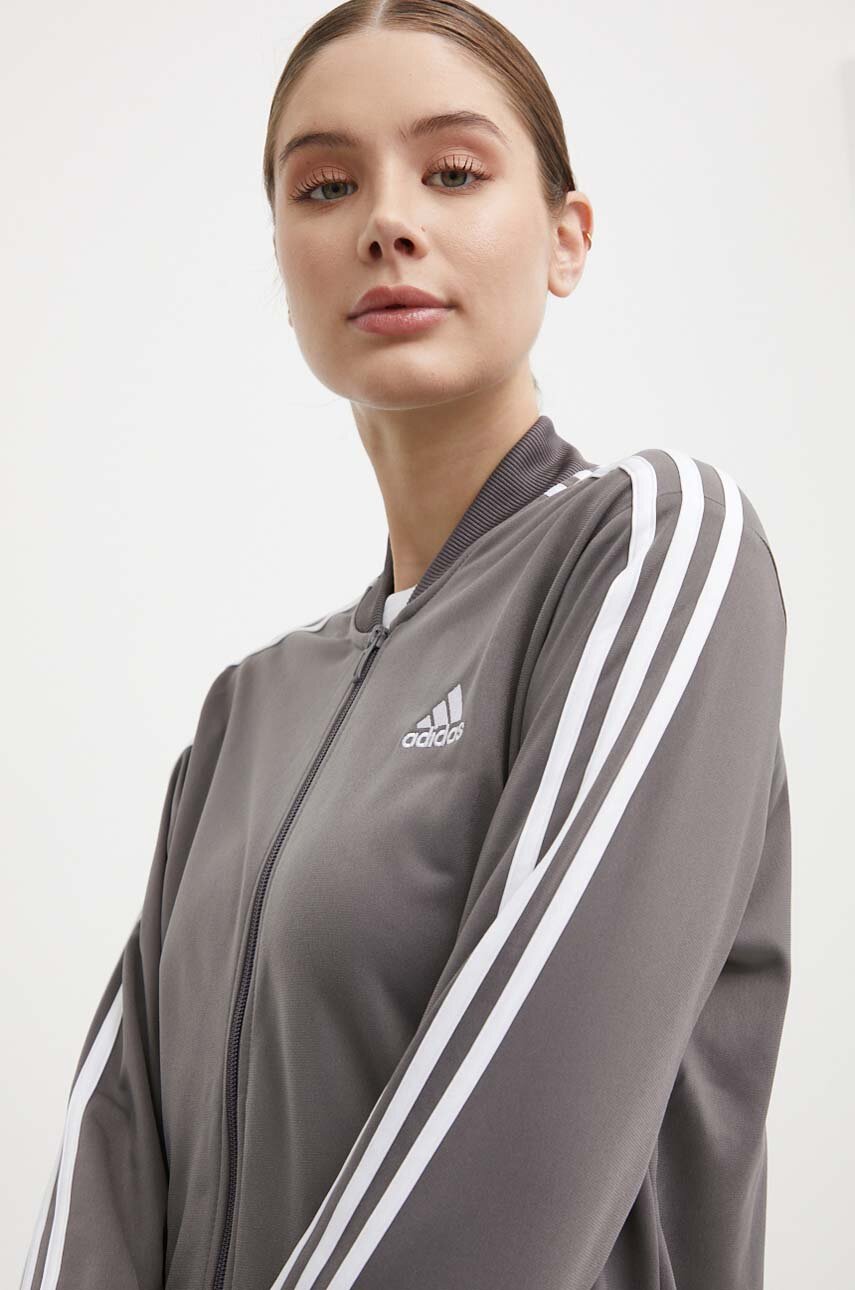 adidas dres damski kolor brązowy IS0855 | Answear.com