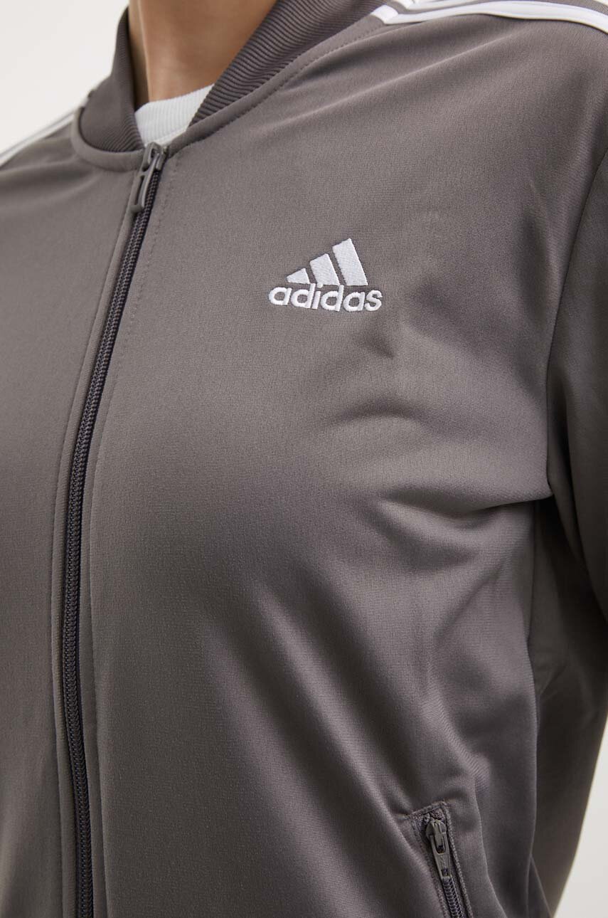 adidas dres damski kolor brązowy IS0855 | Answear.com