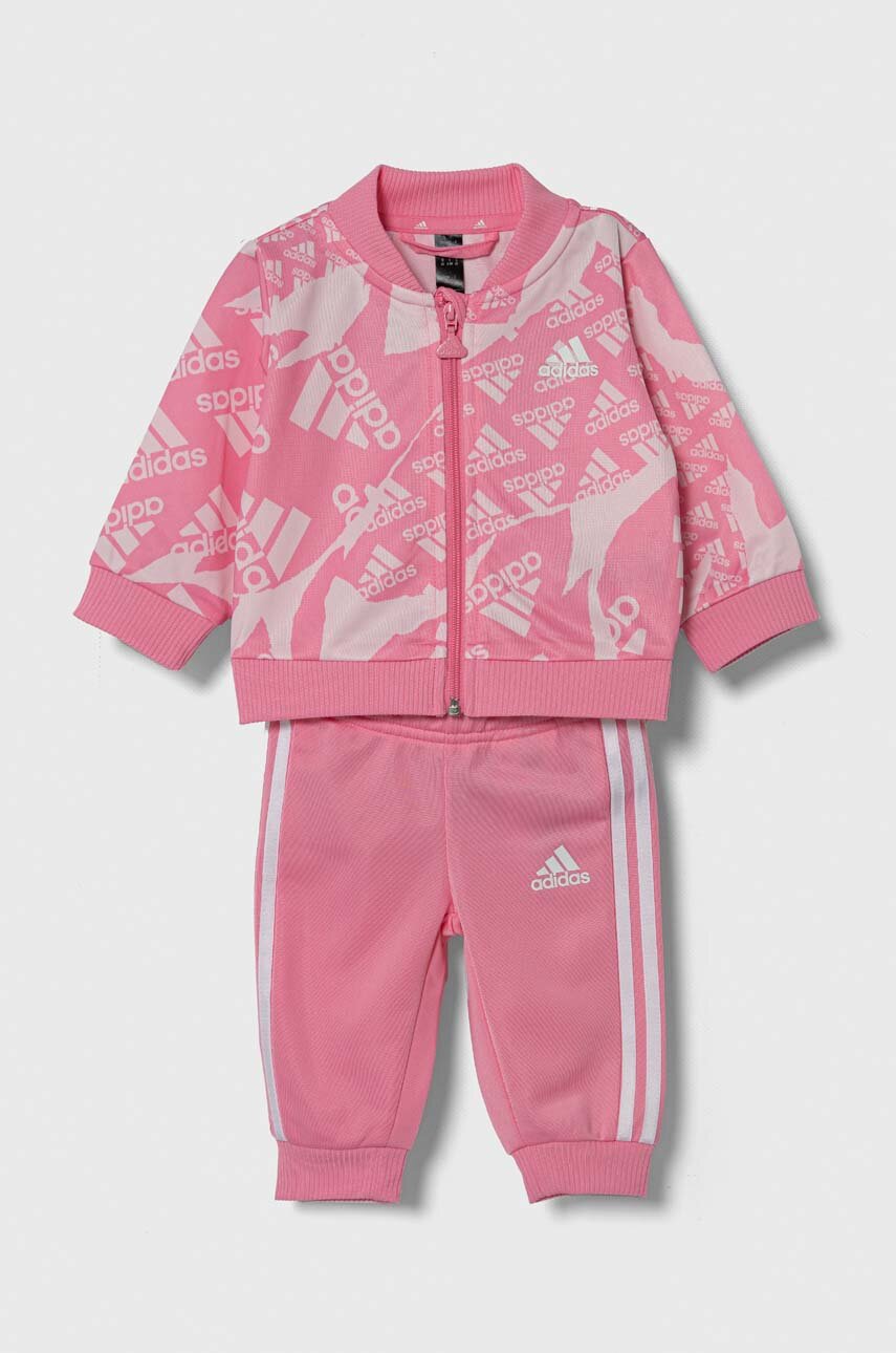 Спортивный костюм для младенцев adidas цвет розовый | ANSWEAR.ua