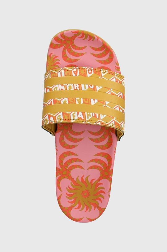 adidas klapki x Farm Rio damskie kolor różowy IG1269 | Answear.com