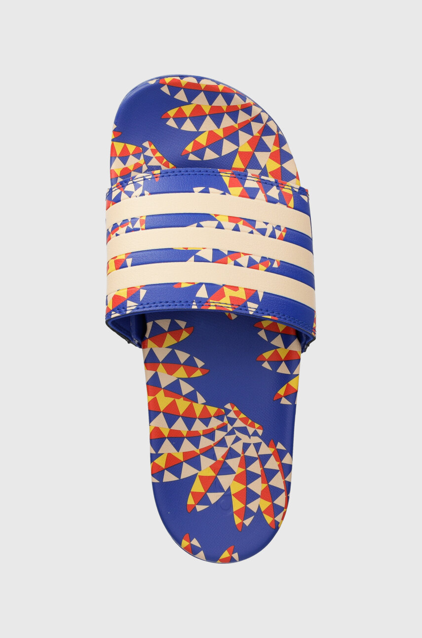 adidas klapki x Farm Rio damskie kolor niebieski IG1270 | Answear.com