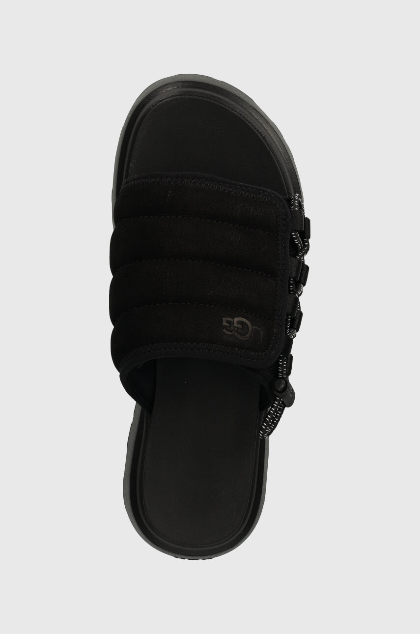 Šľapky UGG Callie dámske, čierna farba, na platforme, 1152697 | ANSWEAR.sk