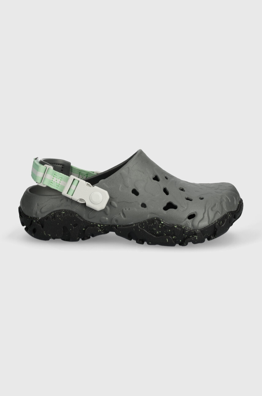Crocs klapki All Terains Atlas Clog męskie kolor szary 208391.0DA w PRM