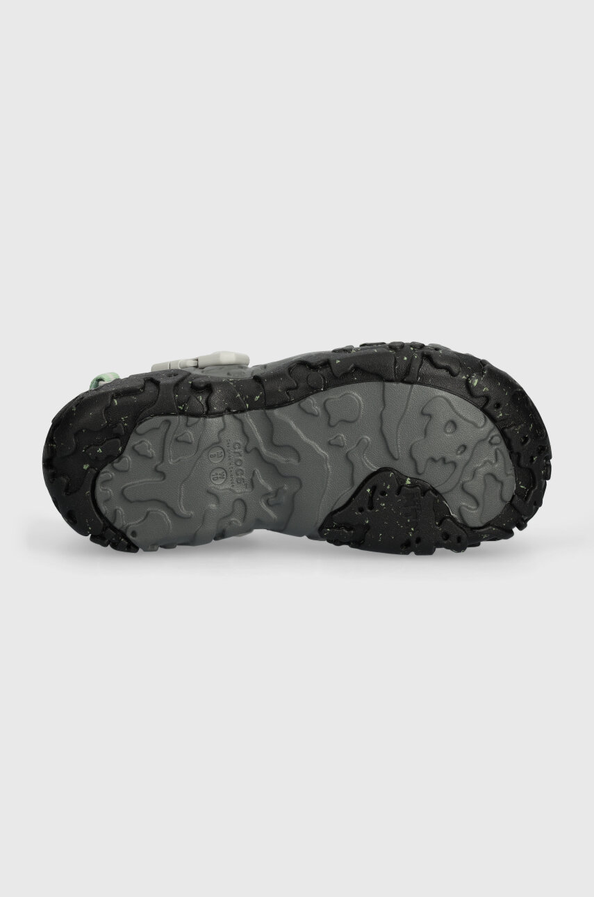 Crocs klapki All Terains Atlas Clog męskie kolor szary 208391.0DA w PRM