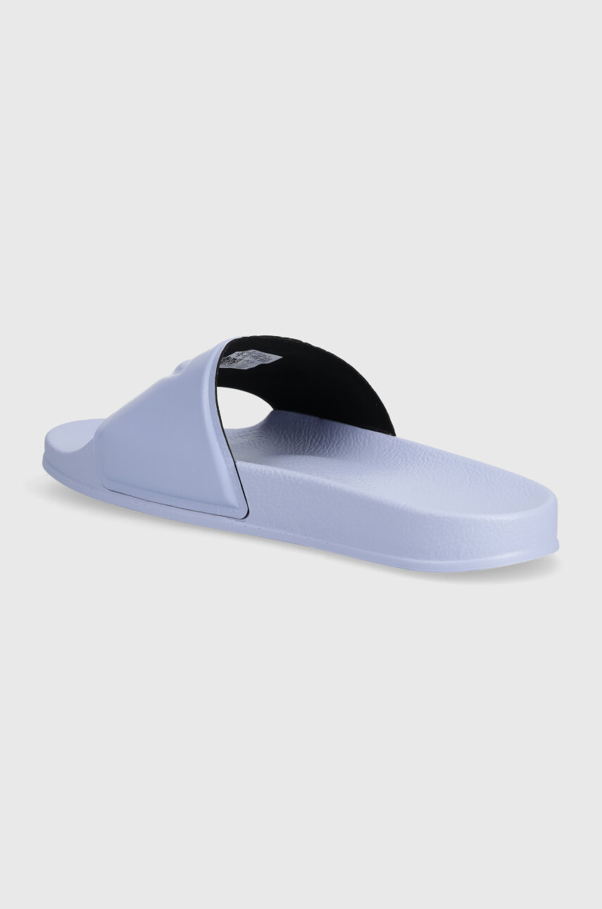 adidas Originals klapki Adilette Trefoil męskie kolor fioletowy IF3681 ...