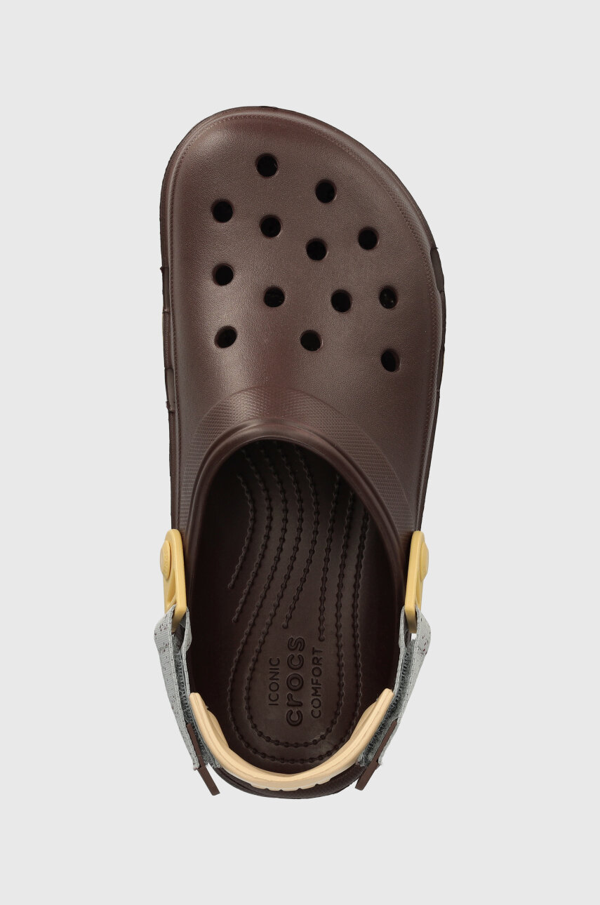 Crocs klapki All Terrain Clog męskie kolor brązowy 206340 | Answear.com