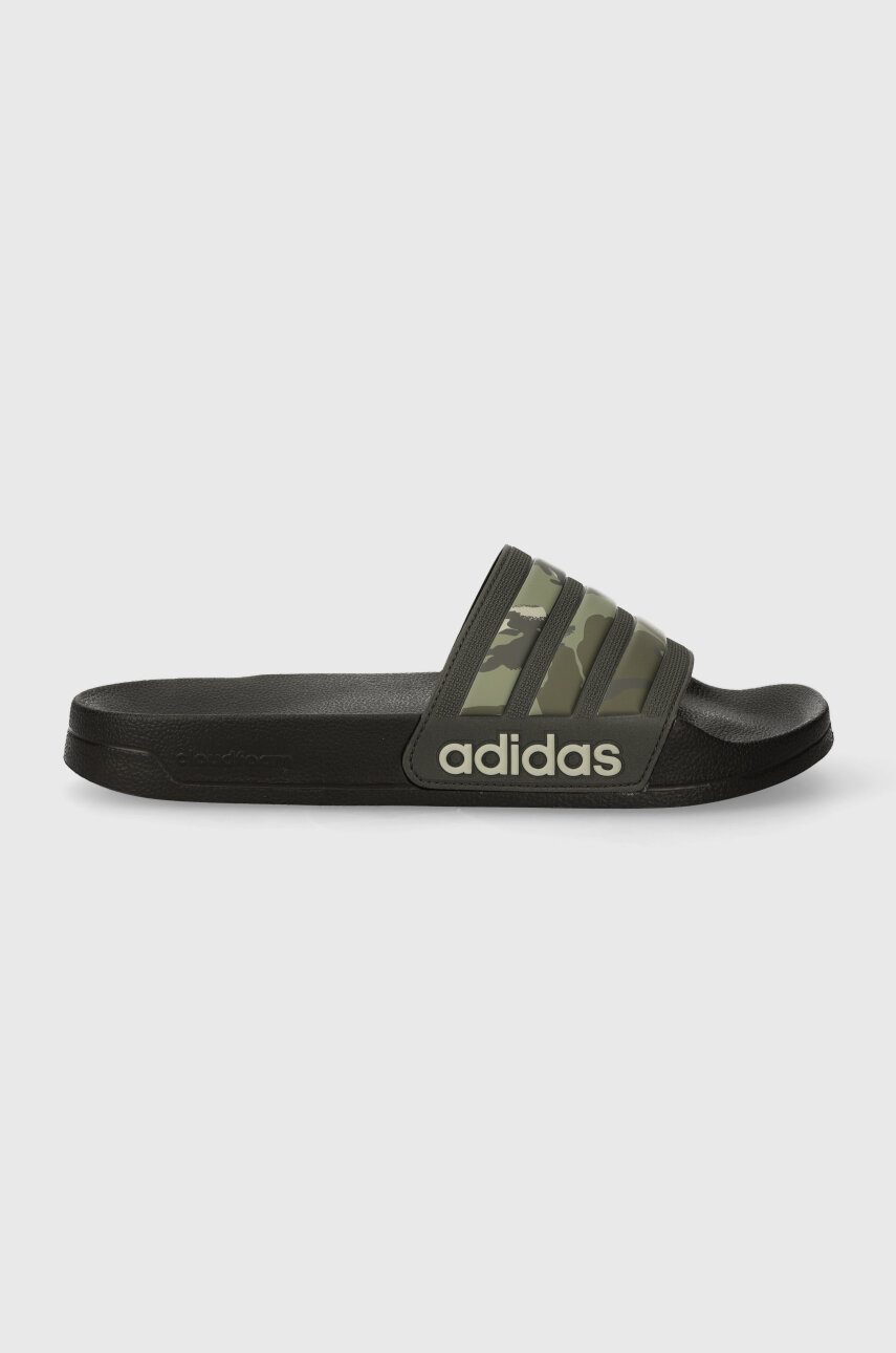 adidas klapki kolor zielony IG3683 | Answear.com