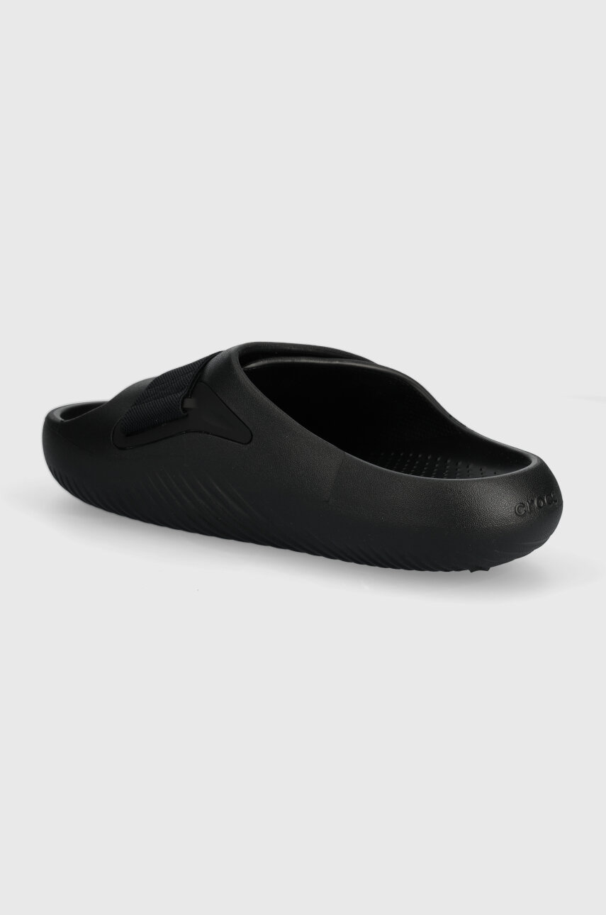 Crocs klapki Mellow Luxe Recovery Slide kolor czarny 209413 | Answear.com