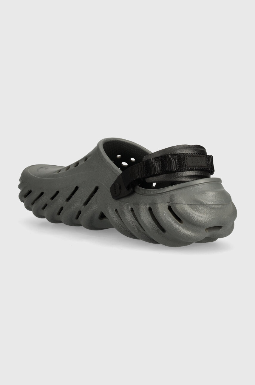 Шльопанці Crocs Echo Clog колір сірий 207937 | ANSWEAR.ua