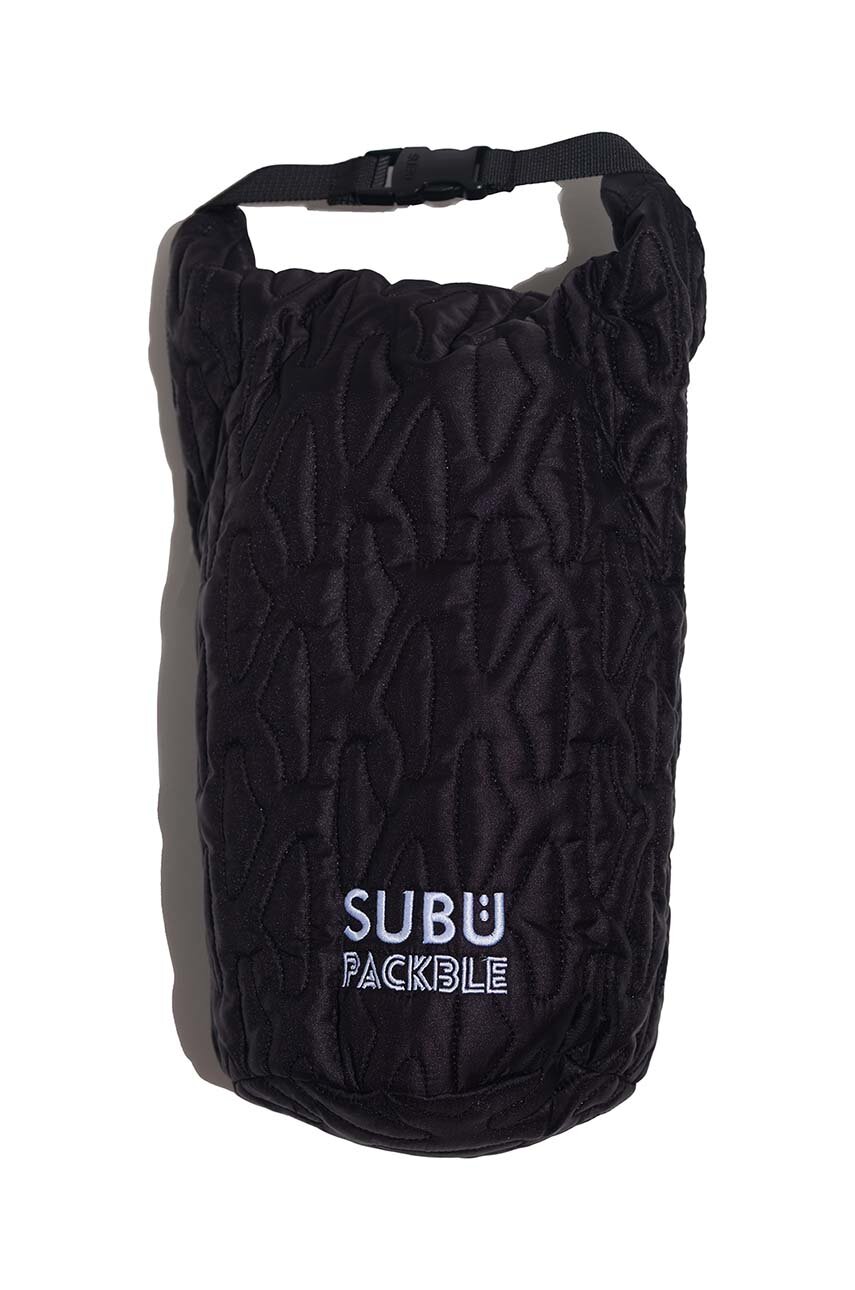 SUBU slippers Packable Outline black color SP-70 at PRM US