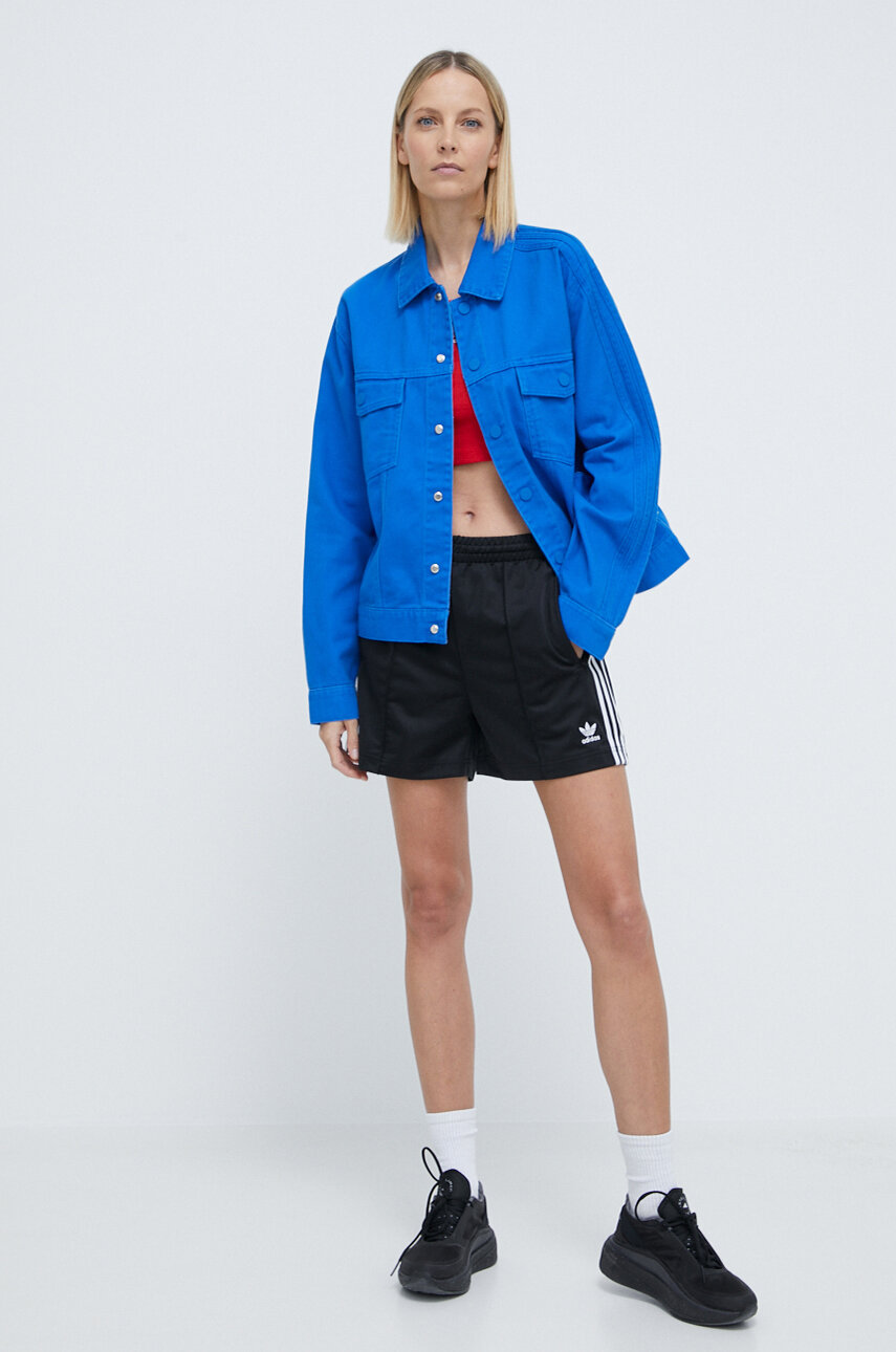 adidas Originals kurtka jeansowa x Ksenia Schnaider damska kolor ...