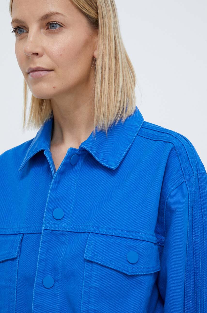 adidas Originals kurtka jeansowa x Ksenia Schnaider damska kolor ...