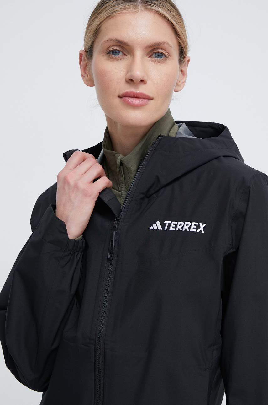 Дощовик adidas TERREX Multi 2.5 RDY жіноча колір чорний IP1513 | ANSWEAR.ua