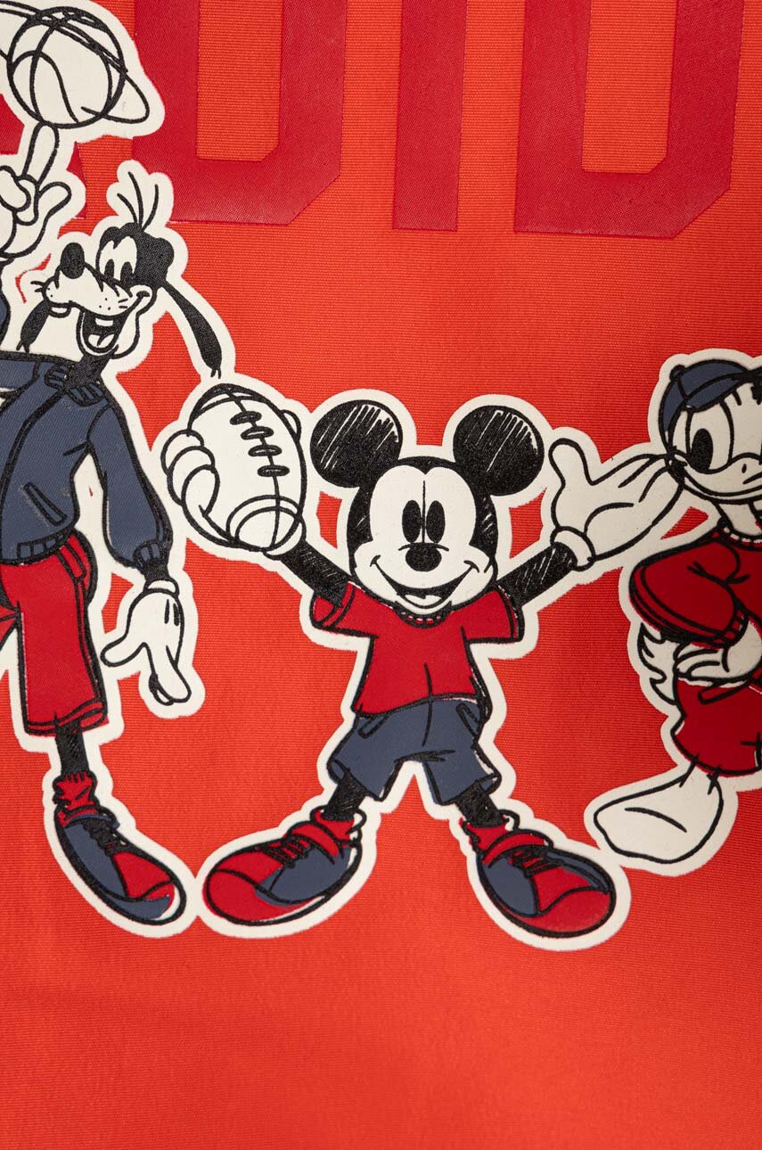 adidas kurtka bomber dziecięca kolor czerwony | Answear.com