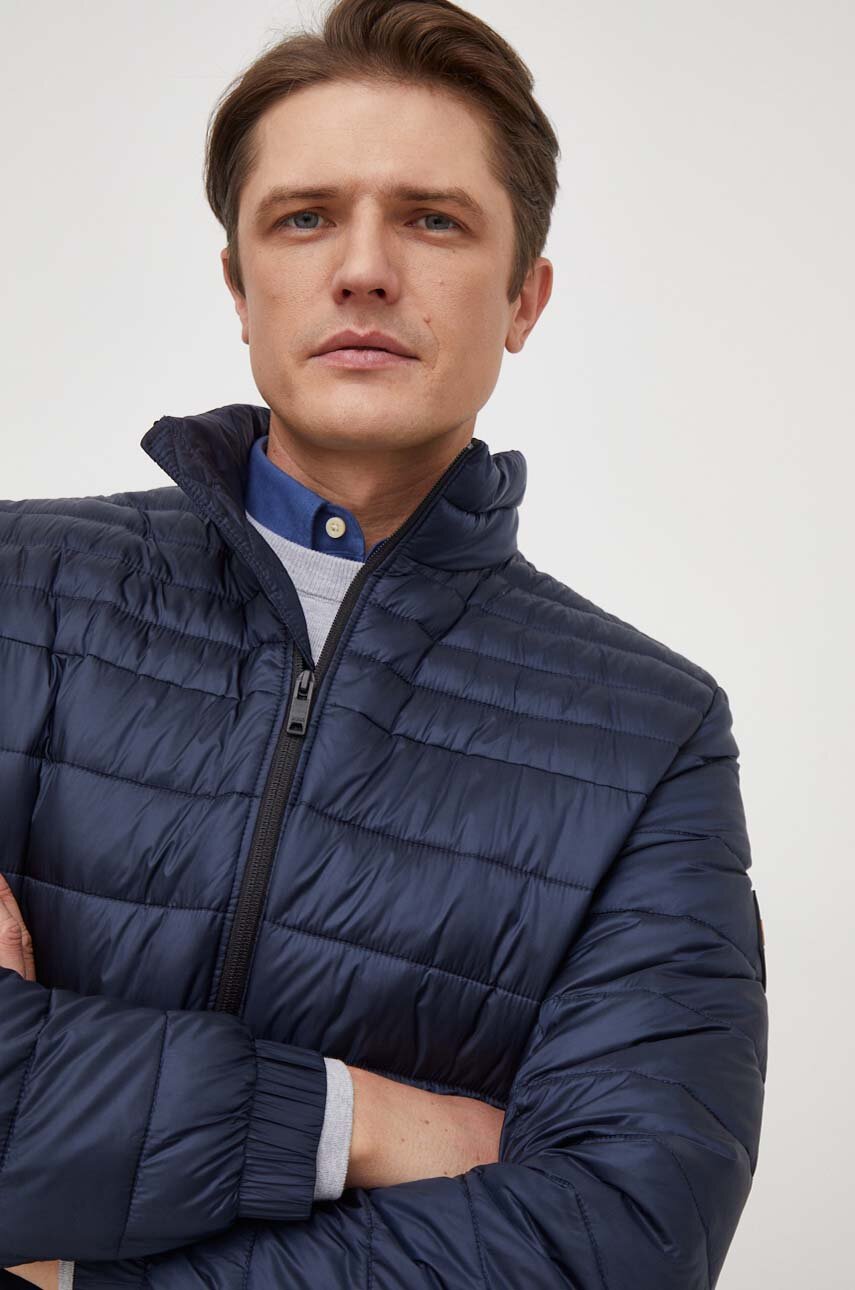 Boss Orange kurtka męska kolor granatowy przejściowa | Answear.com
