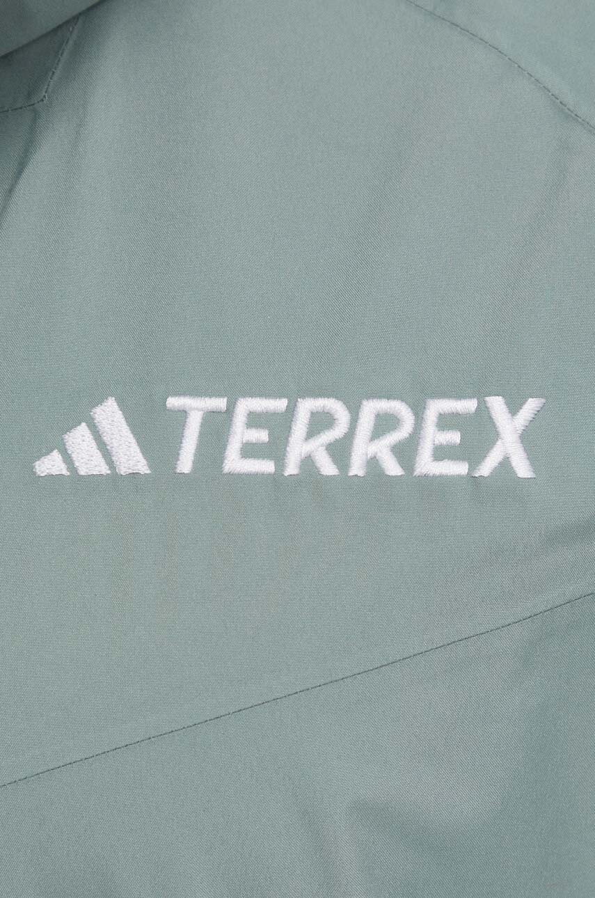 Дождевик adidas TERREX Multi мужская цвет зелёный IN4771 | ANSWEAR.ua