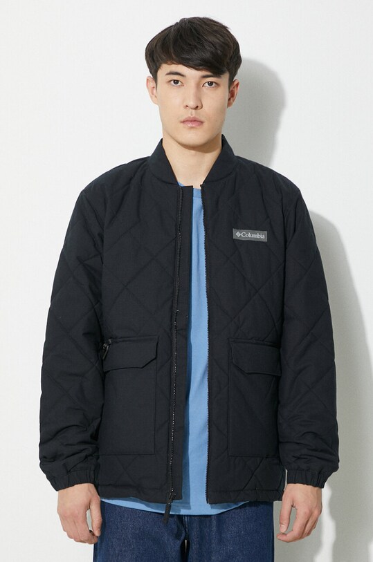 Columbia jacket Rad Padded men's black color 2071251 | buy on PRM