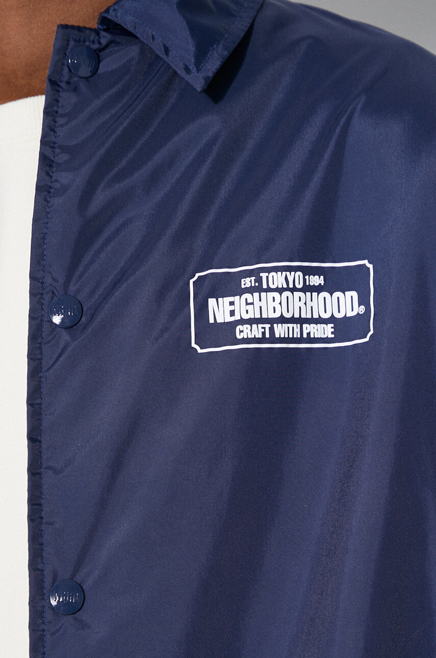 NEIGHBORHOOD jacket Windbreaker Jacket-2 men's navy blue color 241TSNH ...
