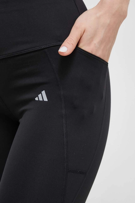 adidas Performance legginsy do biegania Run Essential kolor czarny ...