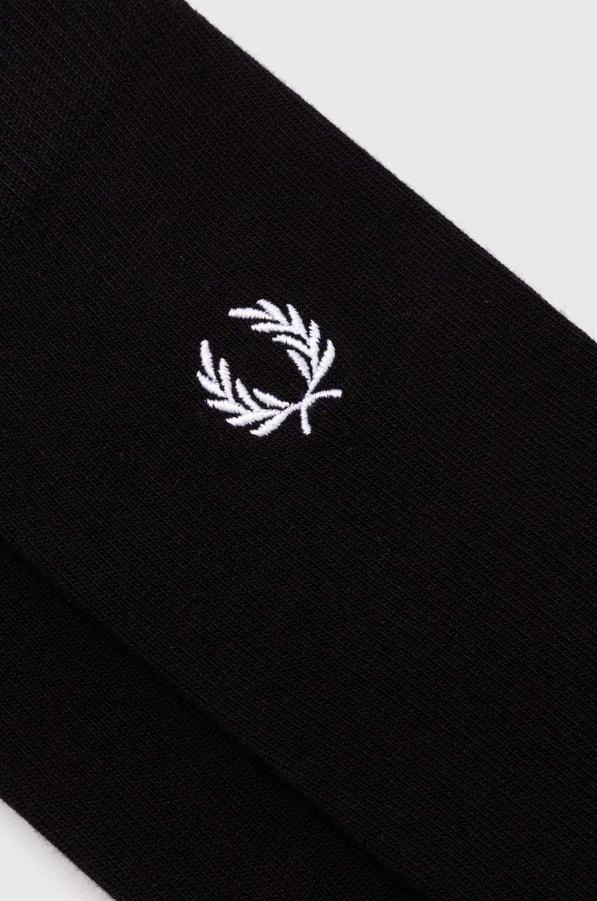 Fred Perry socks Classic Laurel Wreath Sock men's black color C7135.843 ...