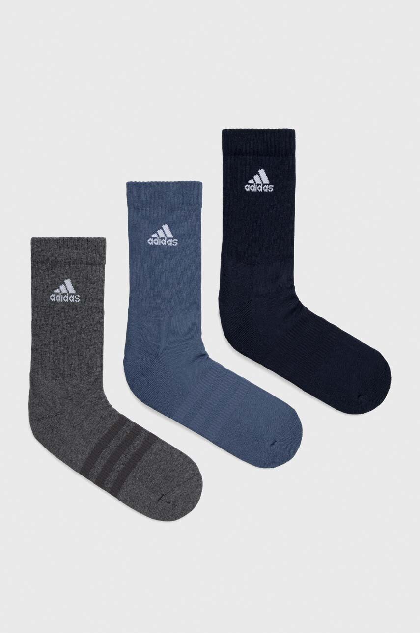 adidas skarpetki 3-pack kolor niebieski IP2634 | Answear.com