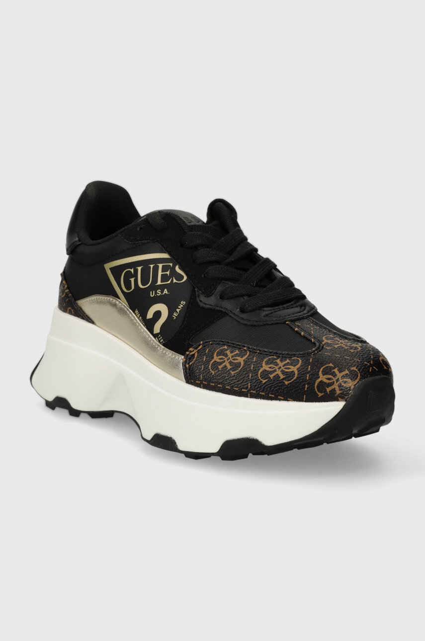 Tenisky Guess CALEBB5 čierna farba, FLPCB5 FAL12 | ANSWEAR.sk