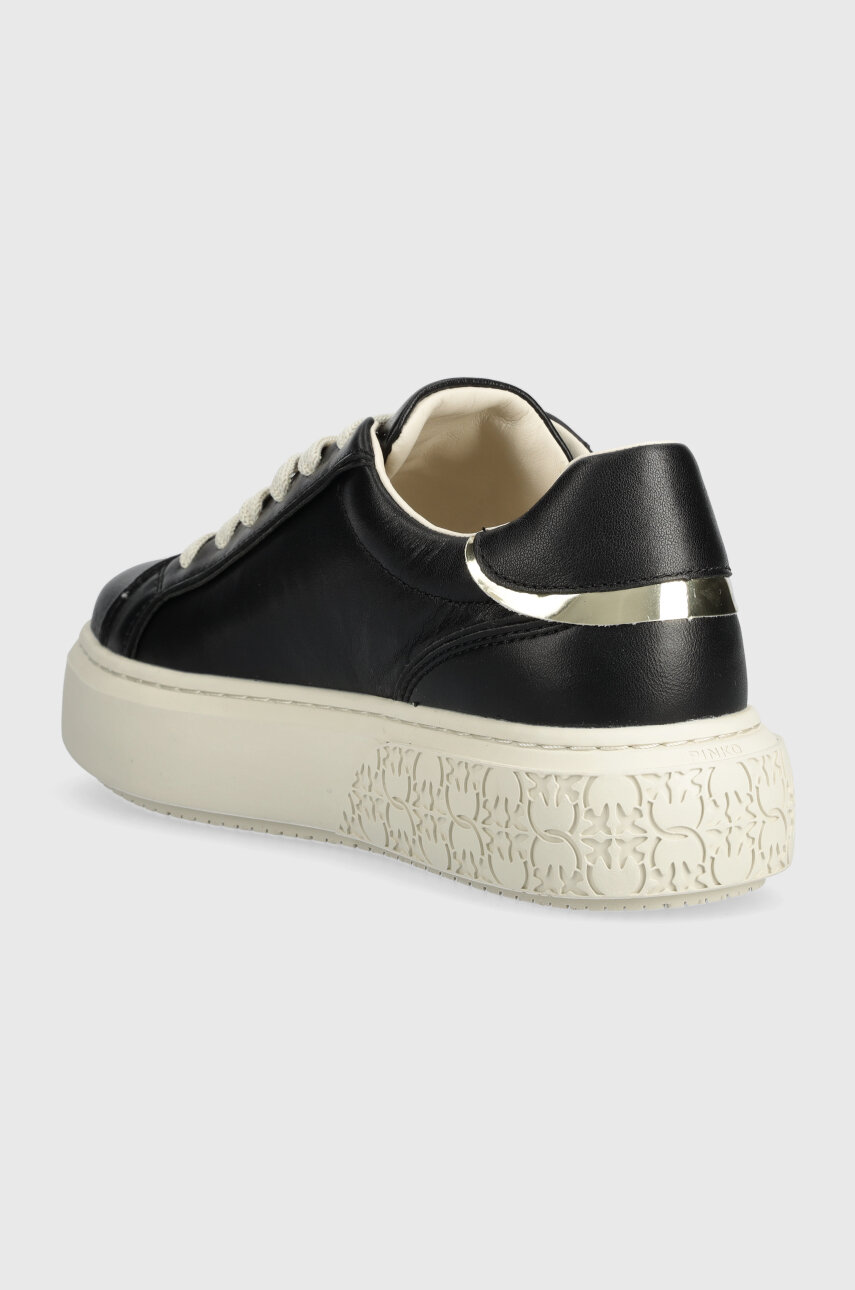 Pinko sneakersy skórzane Yoko kolor czarny SS0003 P014 ZI8 | Answear.com