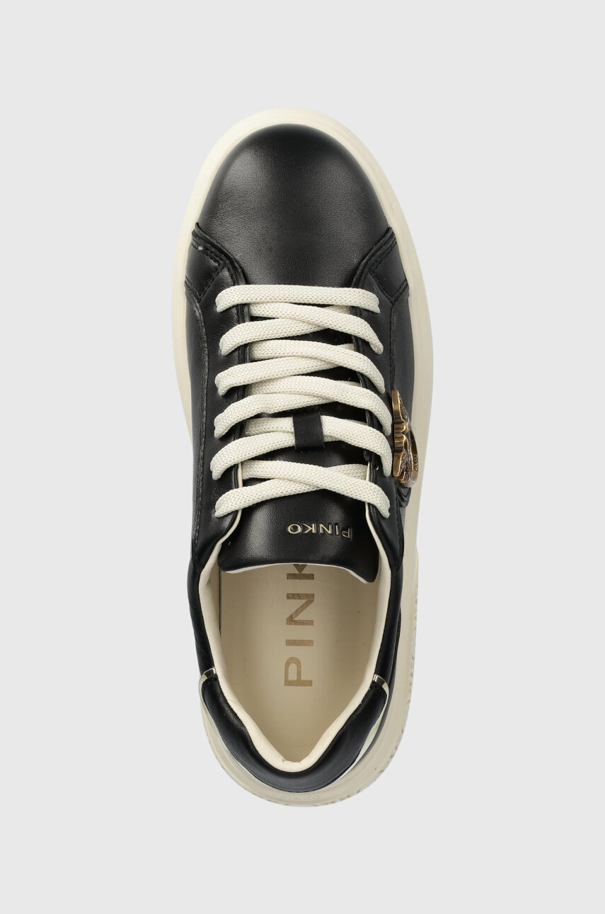 Pinko sneakersy skórzane Yoko kolor czarny SS0003 P014 ZI8 | Answear.com