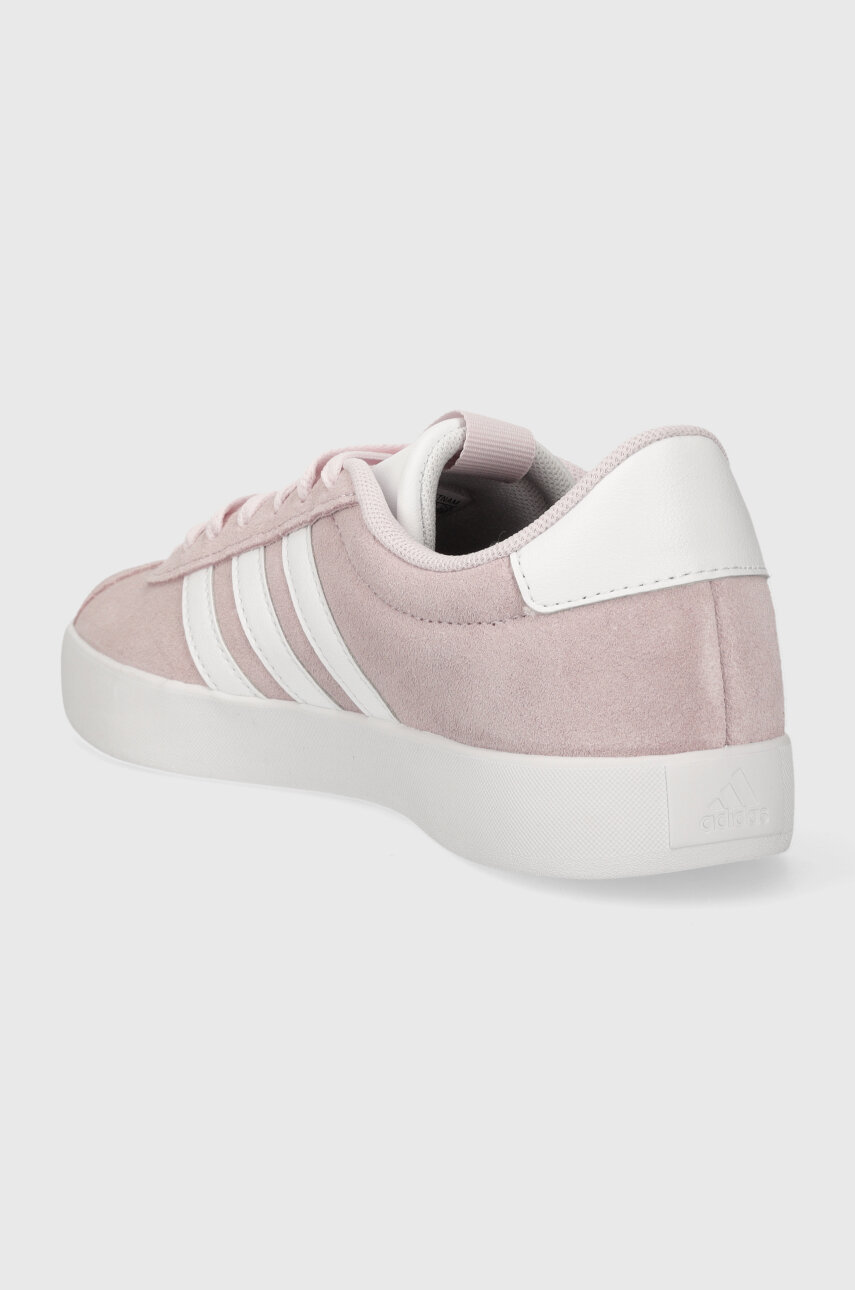 adidas sneakersy zamszowe COURT kolor różowy ID6281 | Answear.com