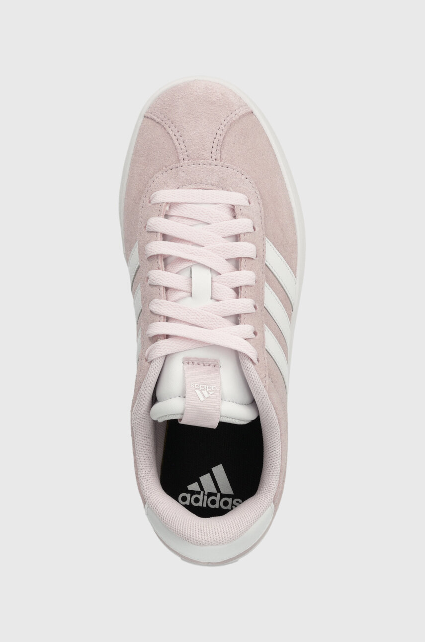 adidas sneakersy zamszowe COURT kolor różowy ID6281 | Answear.com