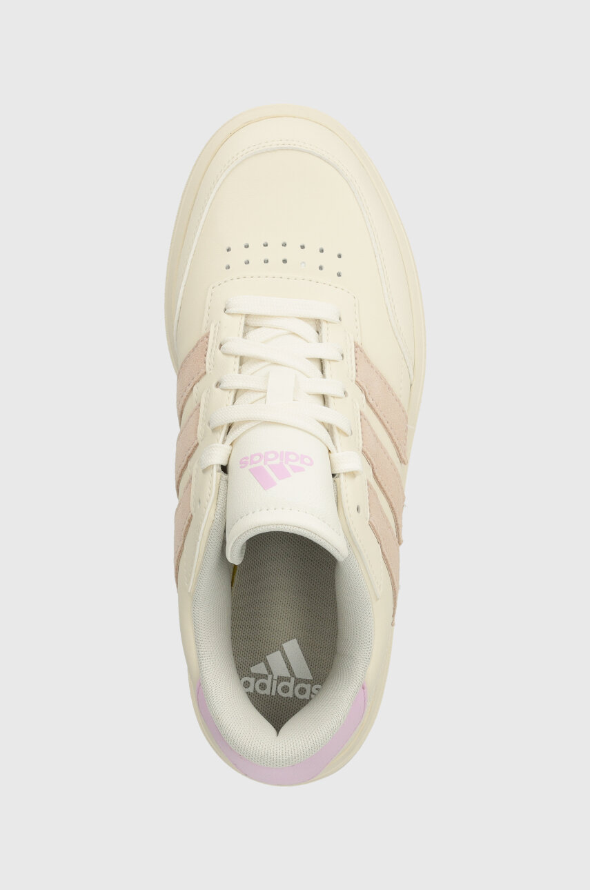adidas sneakersy COURTBLOCK kolor beżowy IF6508 | Answear.com