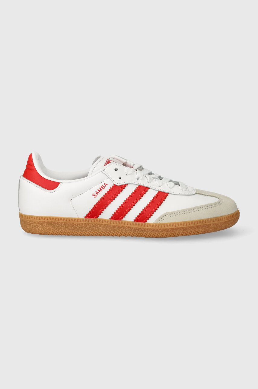 adidas Originals leather sneakers Samba OG white color IF6513 at PRM US