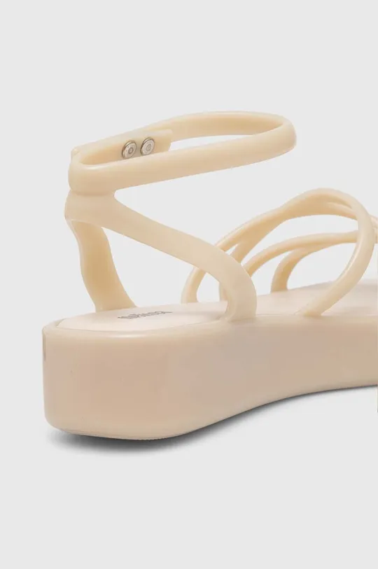 Melissa sandały MELISSA DEBBIE AD damskie kolor beżowy na platformie M ...