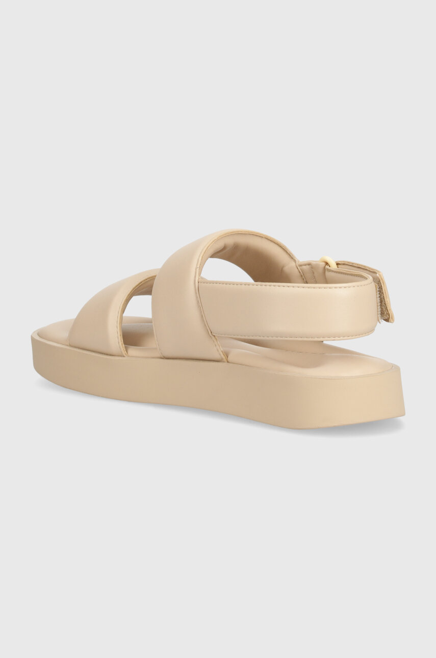 Inuikii sandały Padded Velcro damskie kolor beżowy 70106-135 | Answear.com