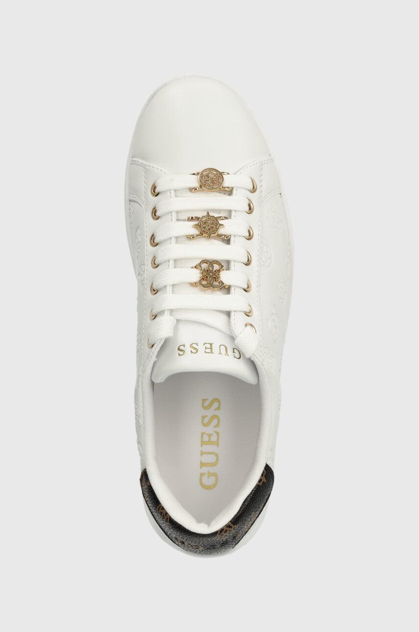 Superge Guess ROSENNA bela barva, FLJROS ELE12 | kupite na ANSWEAR.si