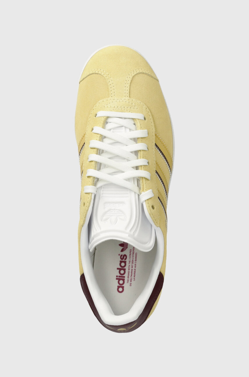 adidas Originals sneakersy Gazelle W kolor żółty IE0443 w PRM