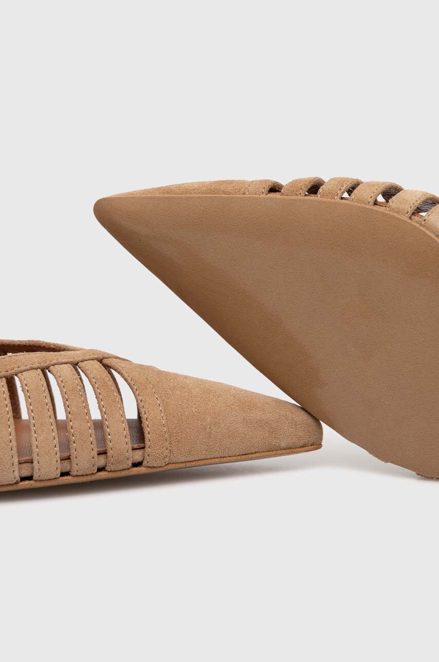 Jonak szpilki zamszowe DINKY kolor beżowy 3400162 | Answear.com