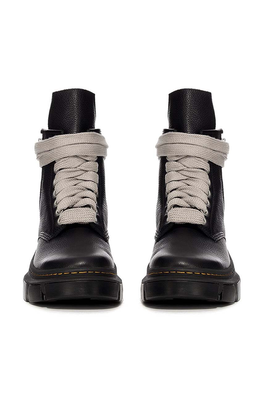 Rick Owens leather ankle boots x Dr. Martens 1460 Jumbo Lace Boot women ...