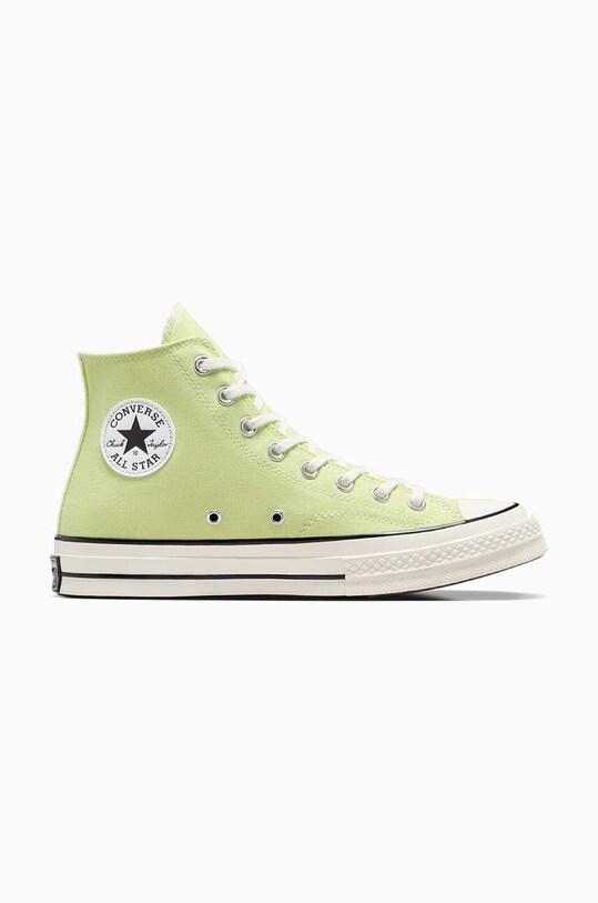 Converse sportcipő Chuck 70 zöld, női, A07428C | ANSWEAR.hu