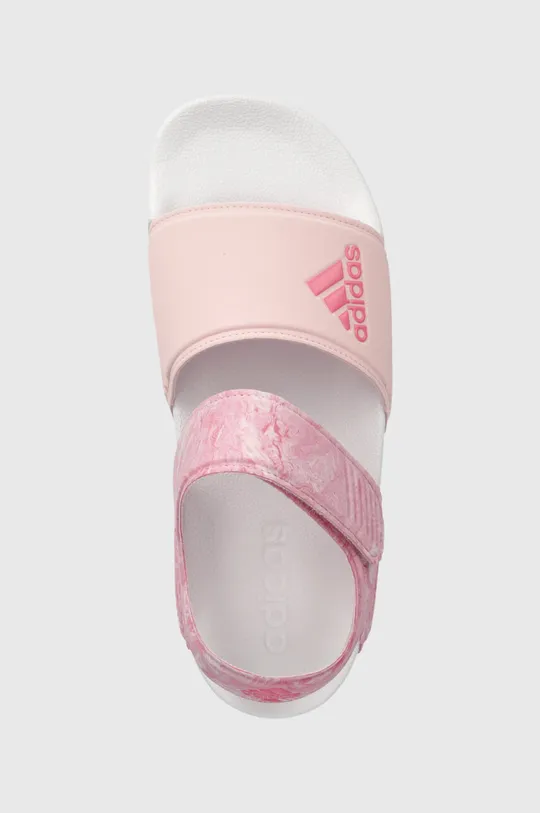 adidas sandały dziecięce ADILETTE SANDAL K kolor różowy | Answear.com