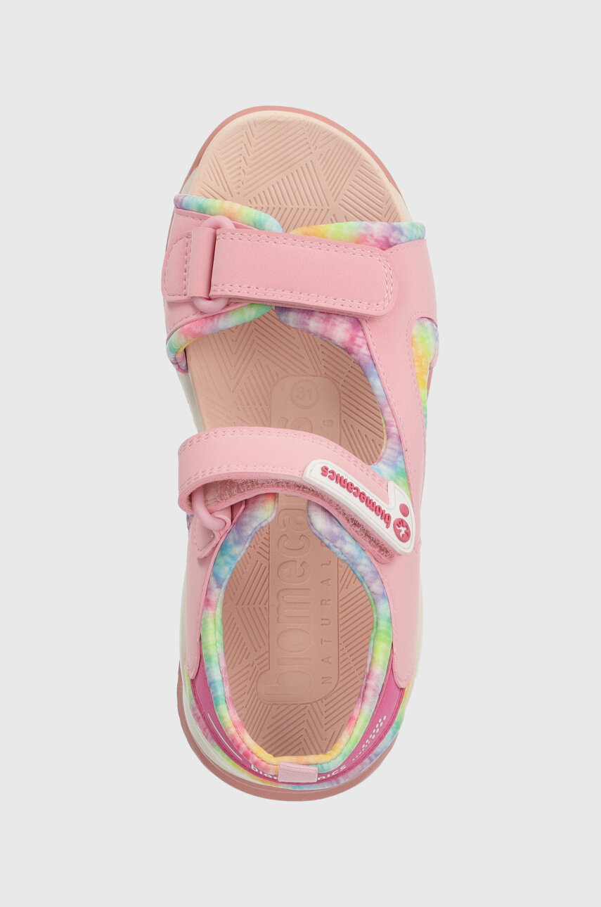 Detské sandále Biomecanics ružová farba | ANSWEAR.sk