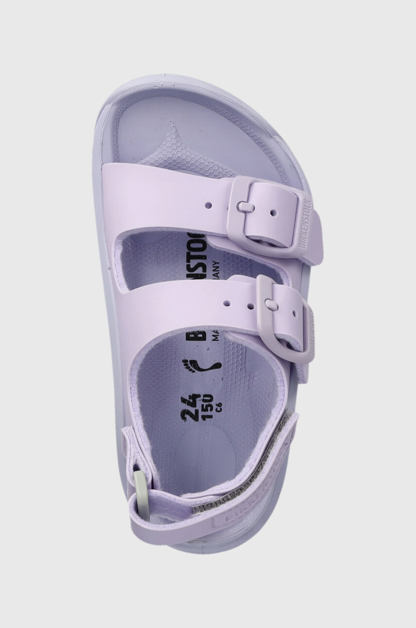 Дитячі сандалі Birkenstock Mogami AS Kids BF Icy колір фіолетовий ...