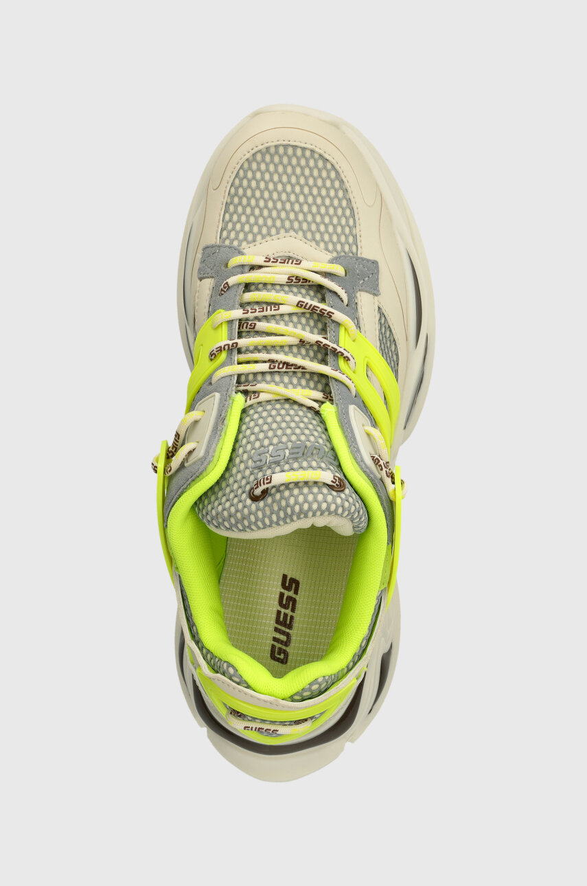 Guess sneakersy BELLUNO kolor beżowy FMPBEL ELE12 | Answear.com