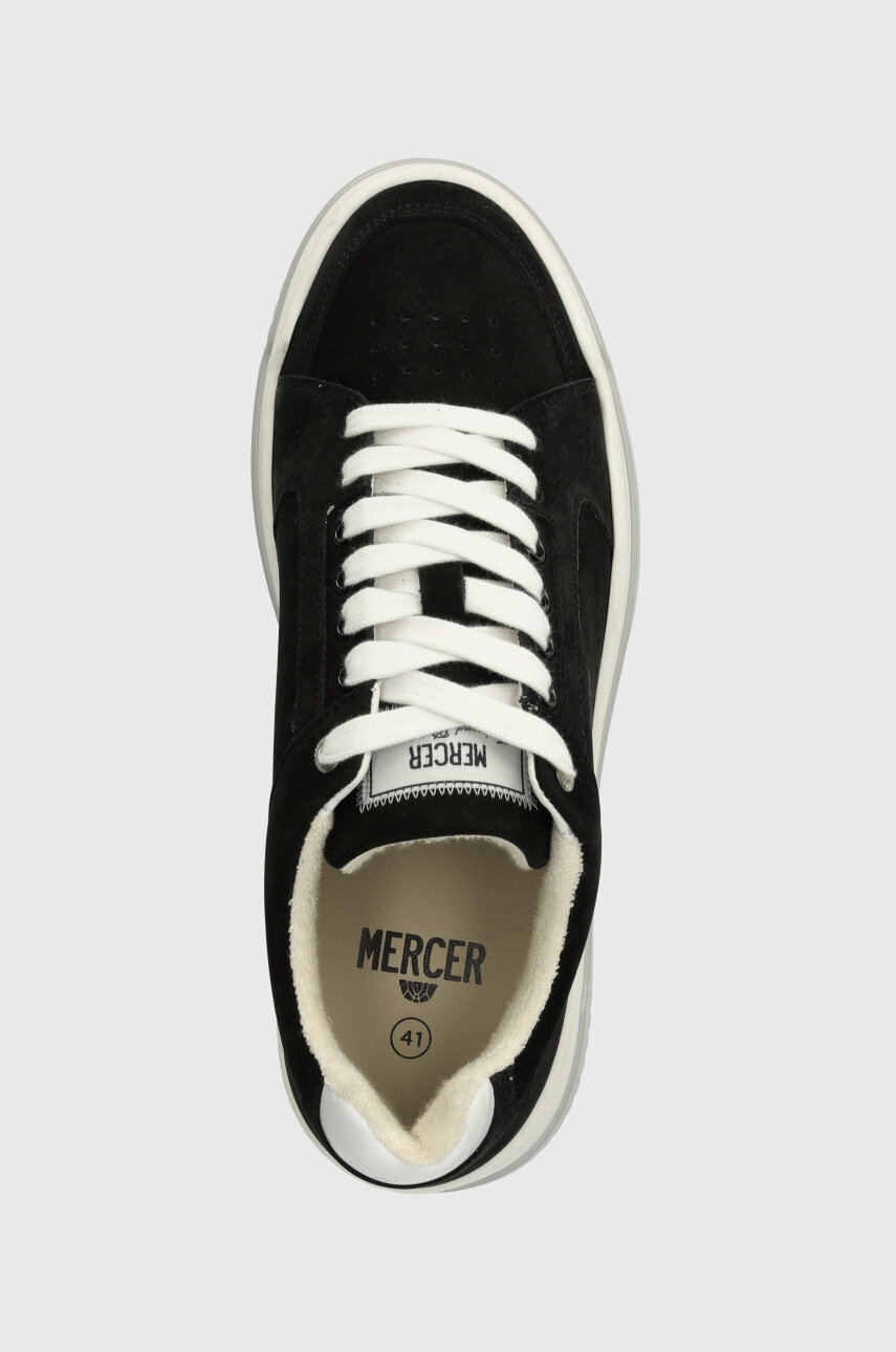 The Mercer Brand sneakersy zamszowe The Open Era kolor czarny ME234001 ...