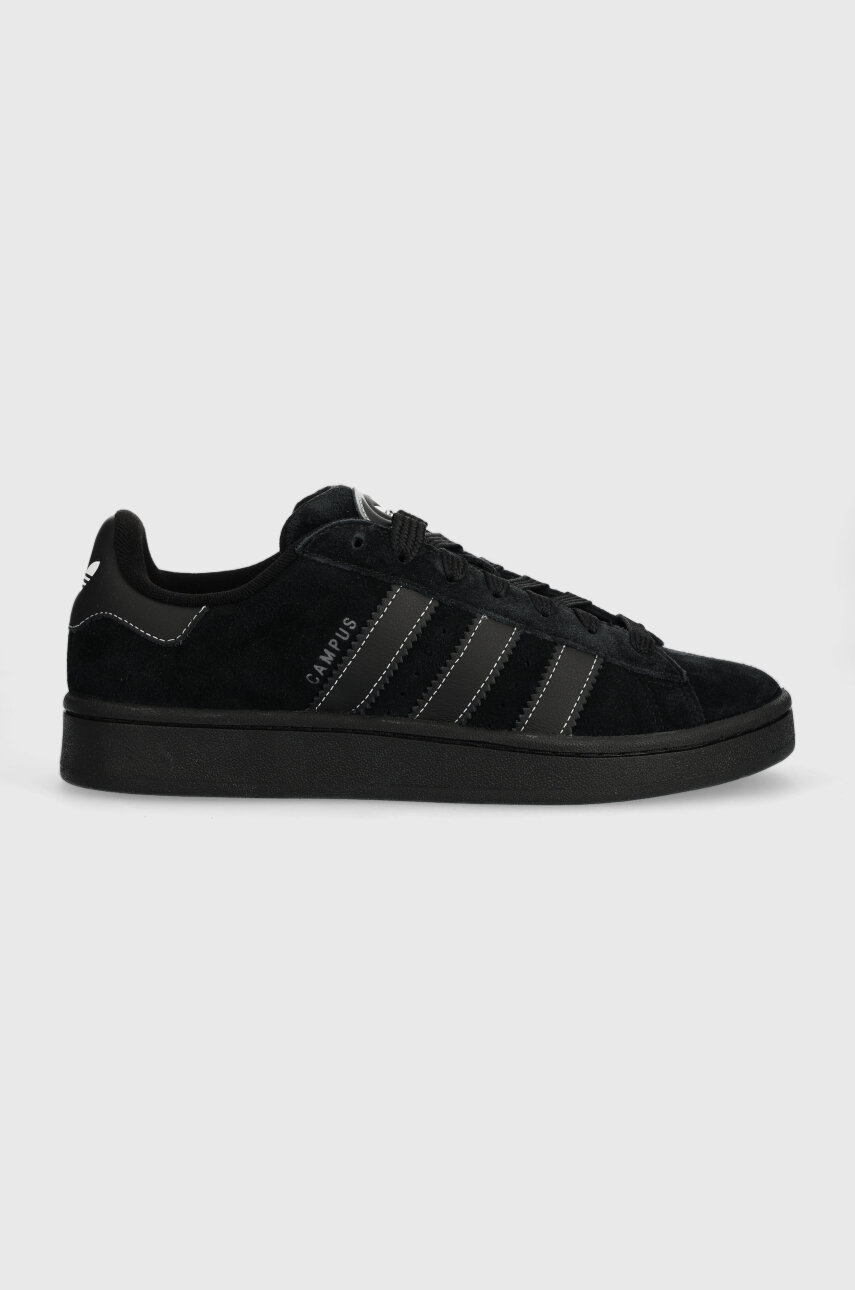 adidas Originals sneakersy zamszowe Campus 00s kolor czarny IF8768 ...