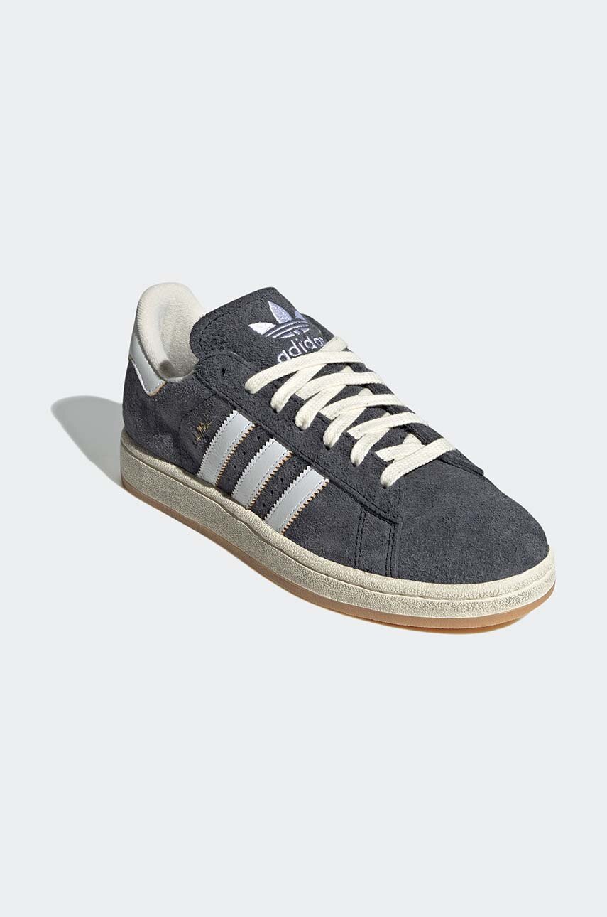 Σουέτ αθλητικά παπούτσια adidas Originals Campus 2 Korn χρώμα: μαύρο ...