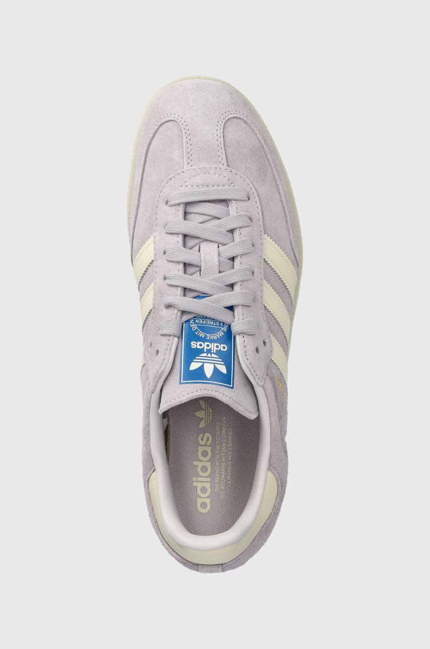adidas Originals suede sneakers Samba OG violet color IG6176 at PRM US