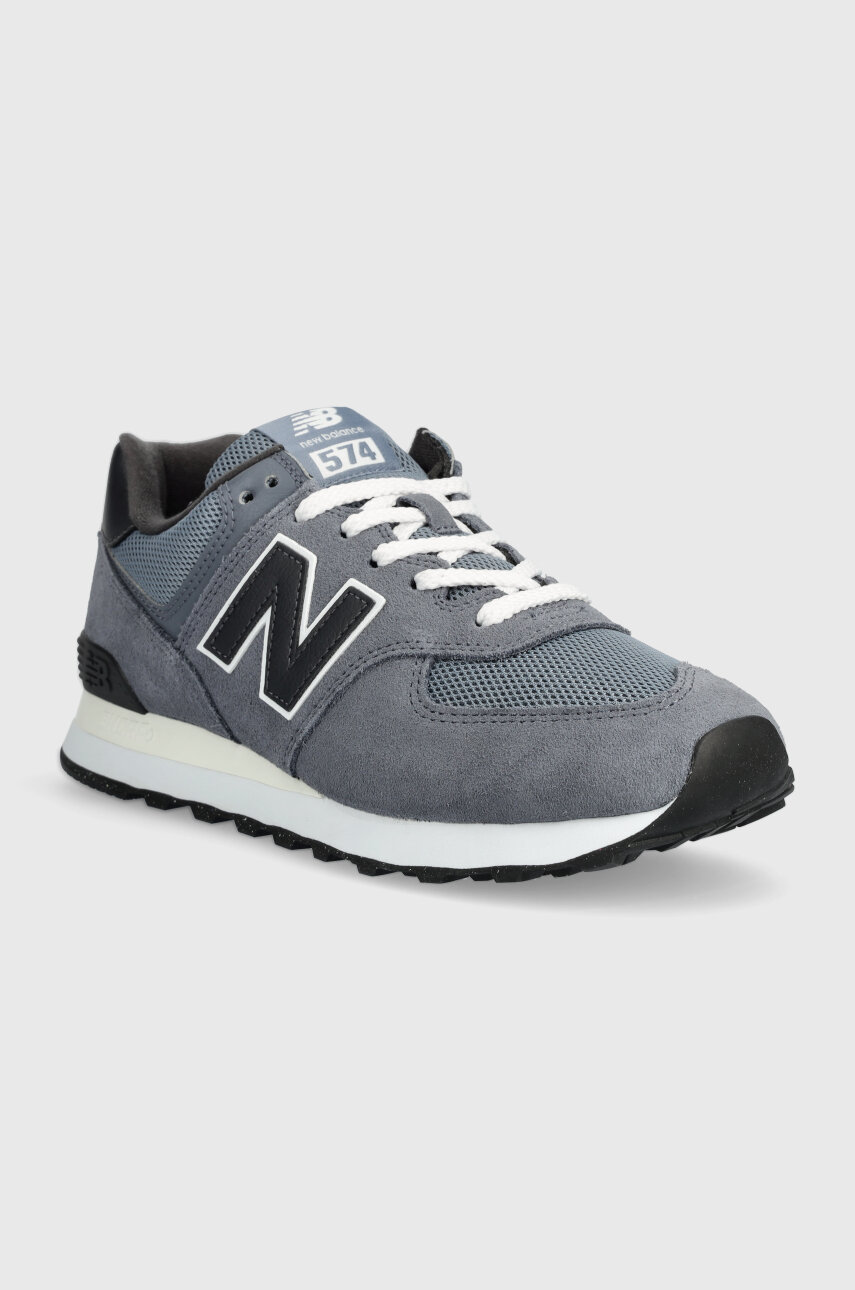 New Balance sneakers 574 blue color U574GGE at PRM US