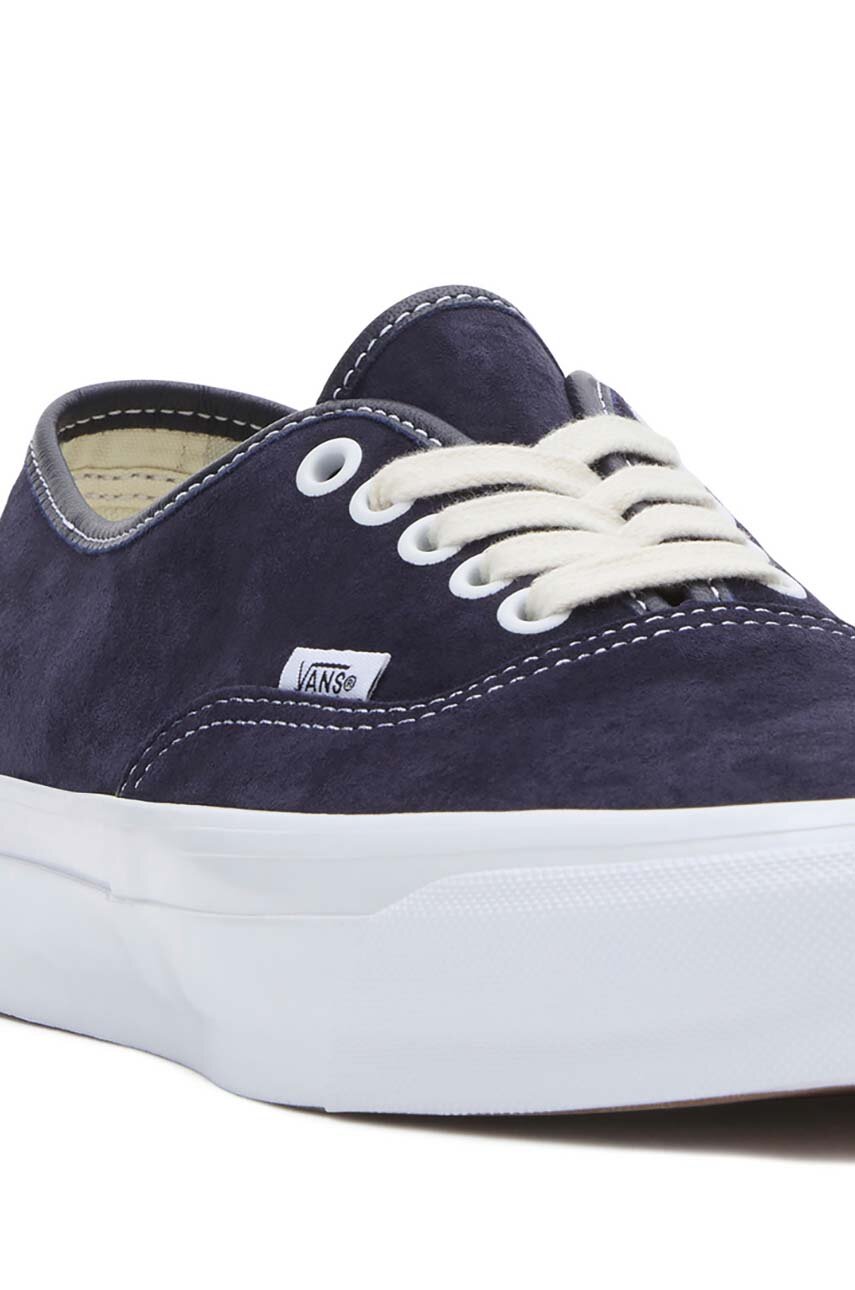 Vans suede plimsolls Premium Standards Authentic Reissue 44 navy blue color VN000CSDCIE1 at PRM US