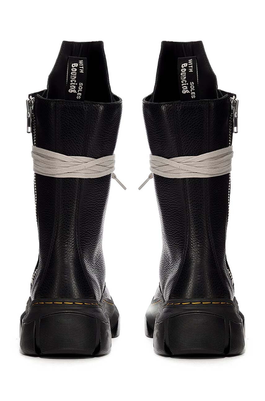 Rick Owens boots x Dr. Martens 1918 Calf Length Boot men's black color ...